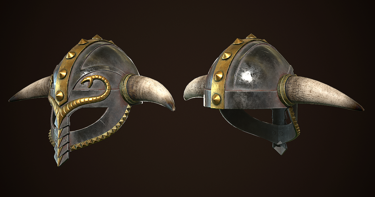 Viking Helmet 04 | Props | Unity Asset Store
