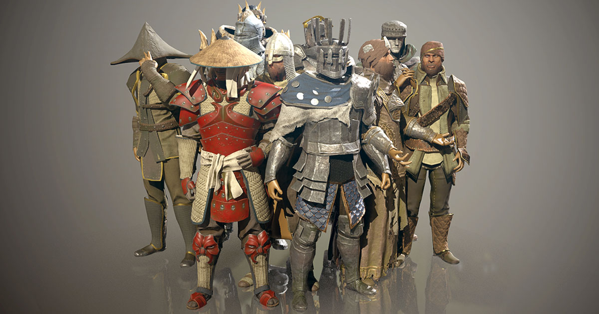 Dark Fantasy Protagonist Pack | Characters | Unity Asset Store