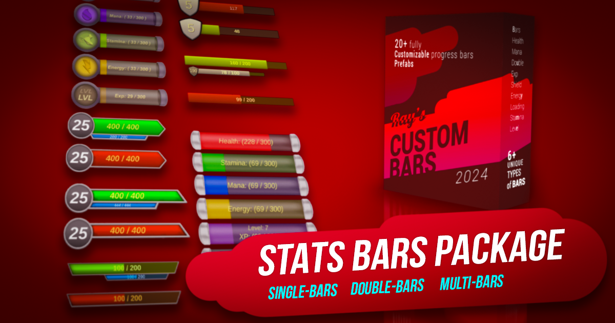 Ray's Custombars | 2D GUI | Unity Asset Store