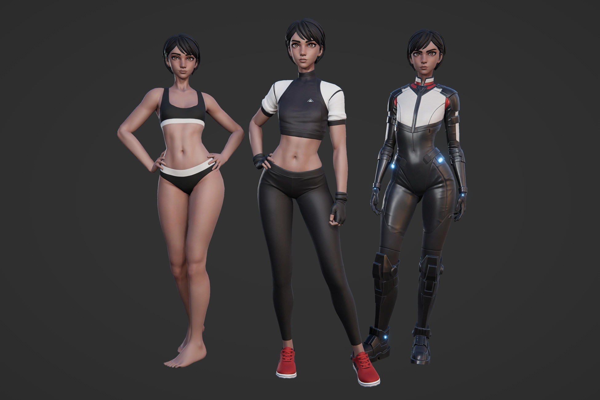 Aliya - Stylized Character | Characters | Unity Asset Store