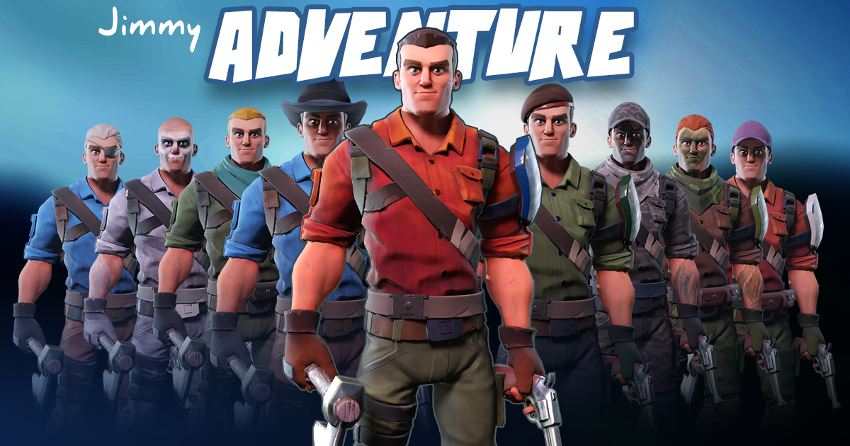 Jimmy adventure - Stylized character | 3D Humanoids | Unity Asset Store