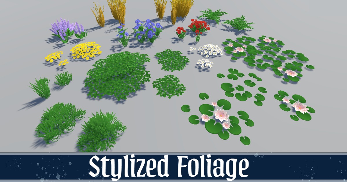 Stylized Ultimate Foliage Pack | 3D Plants | Unity Asset Store
