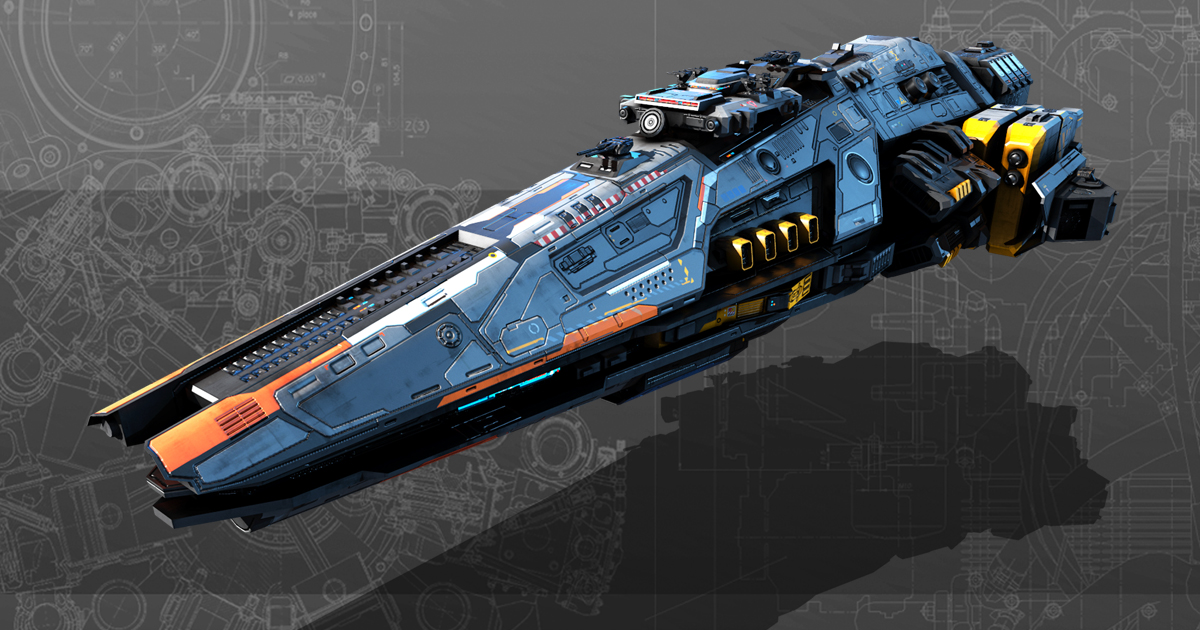 SF Battleship SR7 | 3D Space | Unity Asset Store