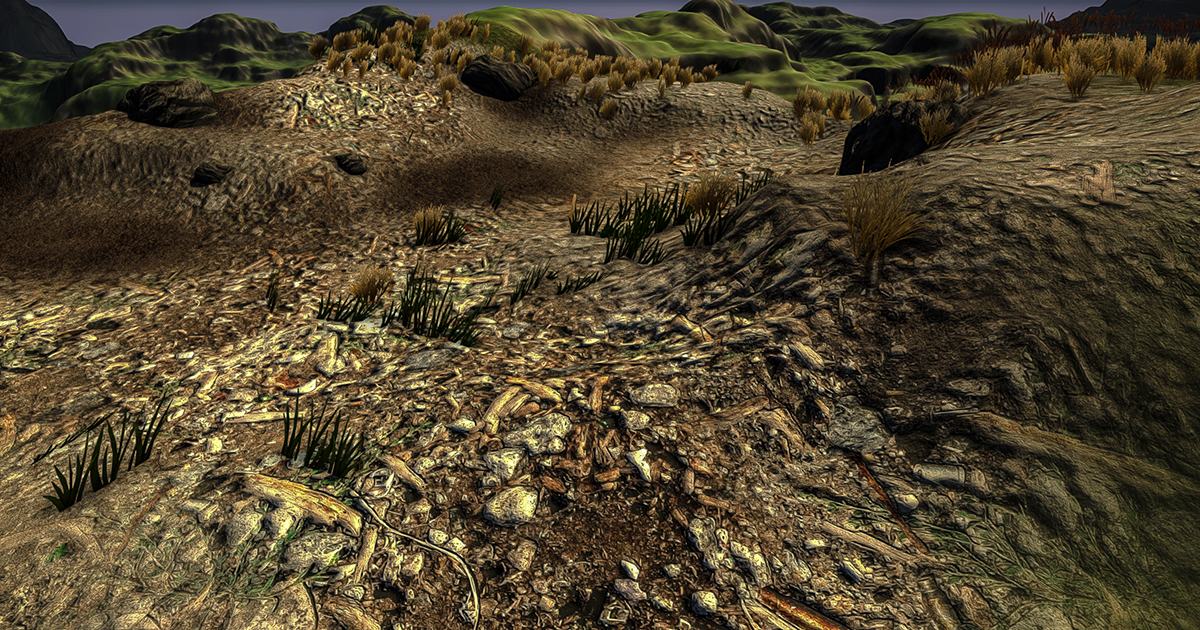 Littered Ground Materials - Texture Pack 01 | 2D Floors | Unity Asset Store