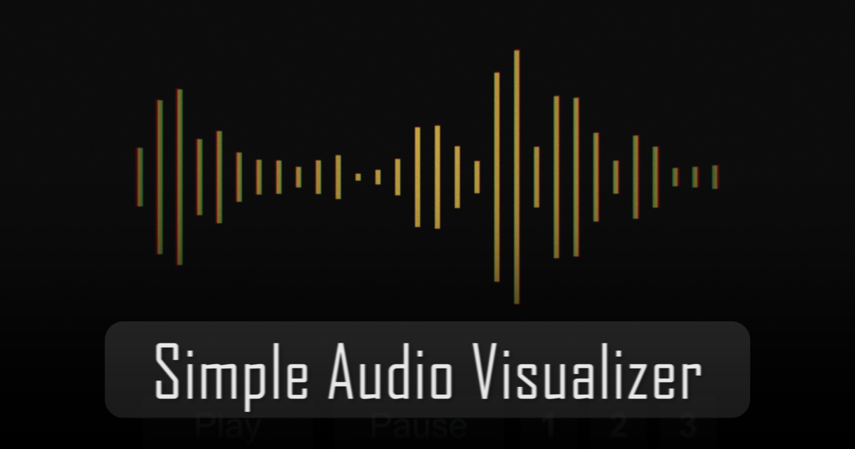 Simple Audio Visualizer Audio Unity Asset Store
