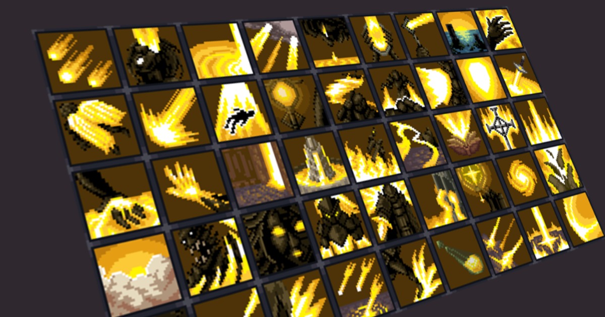 Unique Fantasy Light Magic Icons [32x32] | 2D 아이콘 | Unity Asset Store