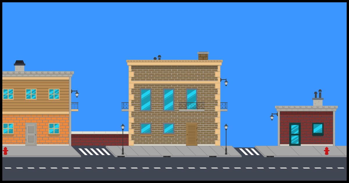 2D City World | 2D Environments | Unity Asset Store