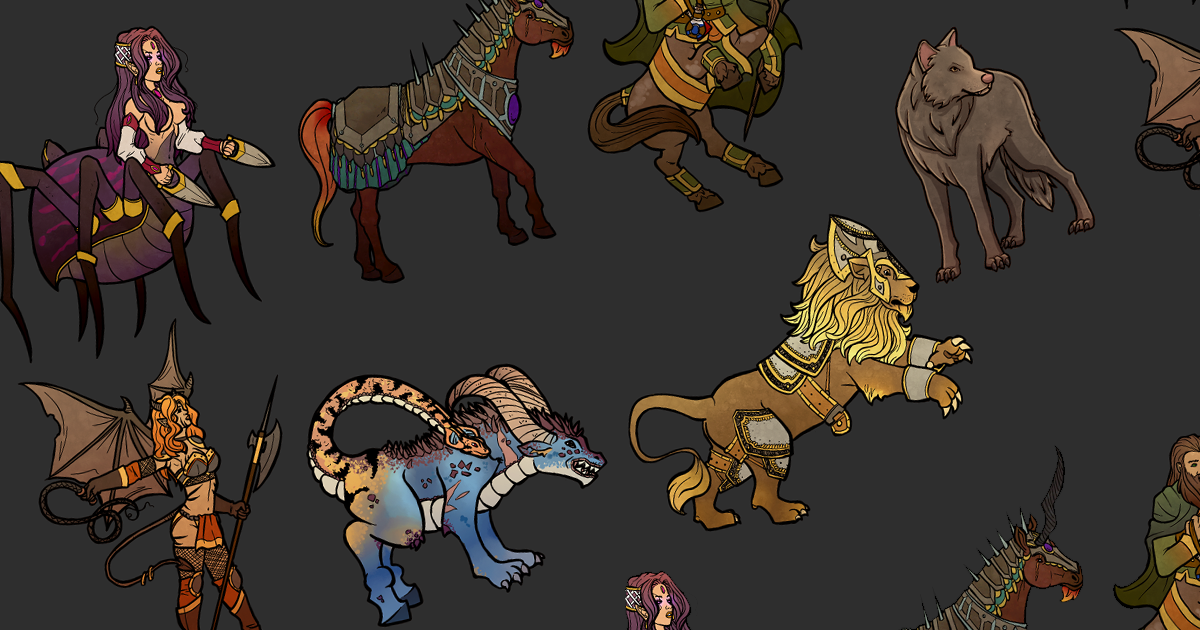 Greek/Fantasy Enemies | 2D Characters | Unity Asset Store