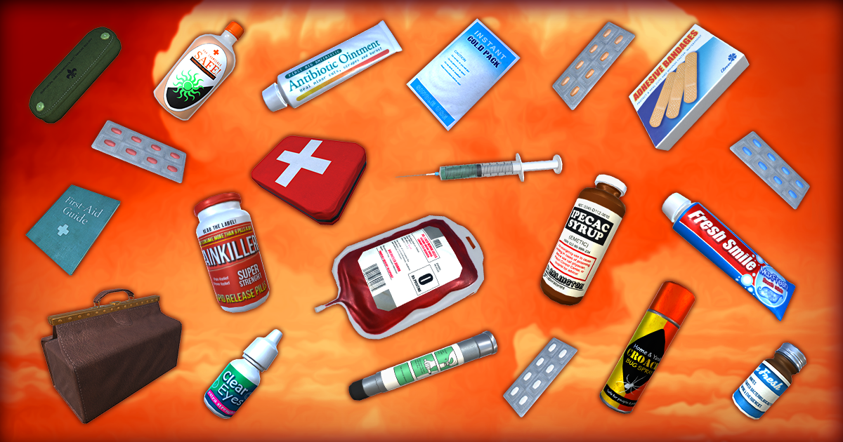 Survival Health Pack | 3D Tools | Unity Asset Store