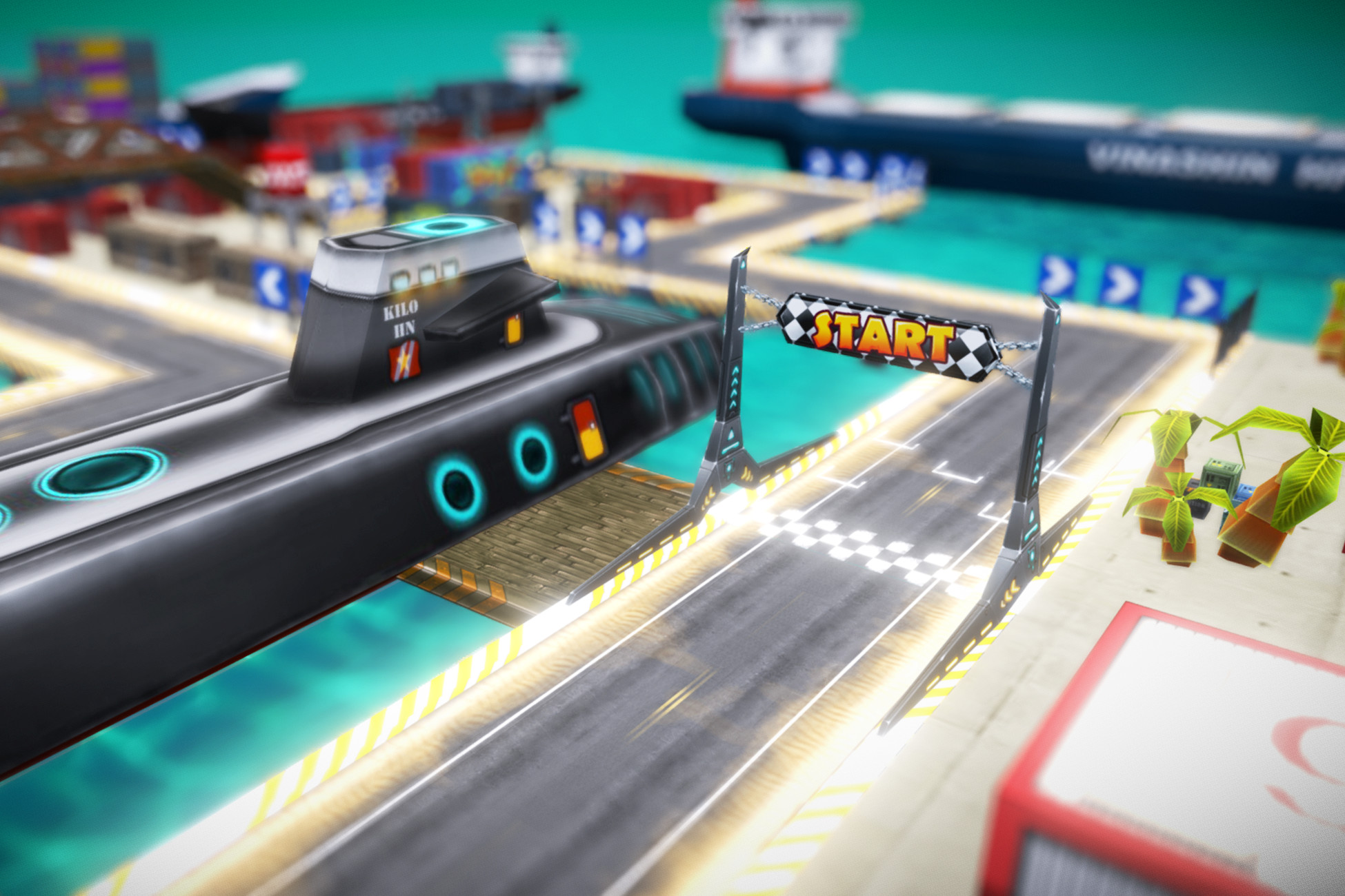 V5 Road Seaport | 3D Roadways | Unity Asset Store