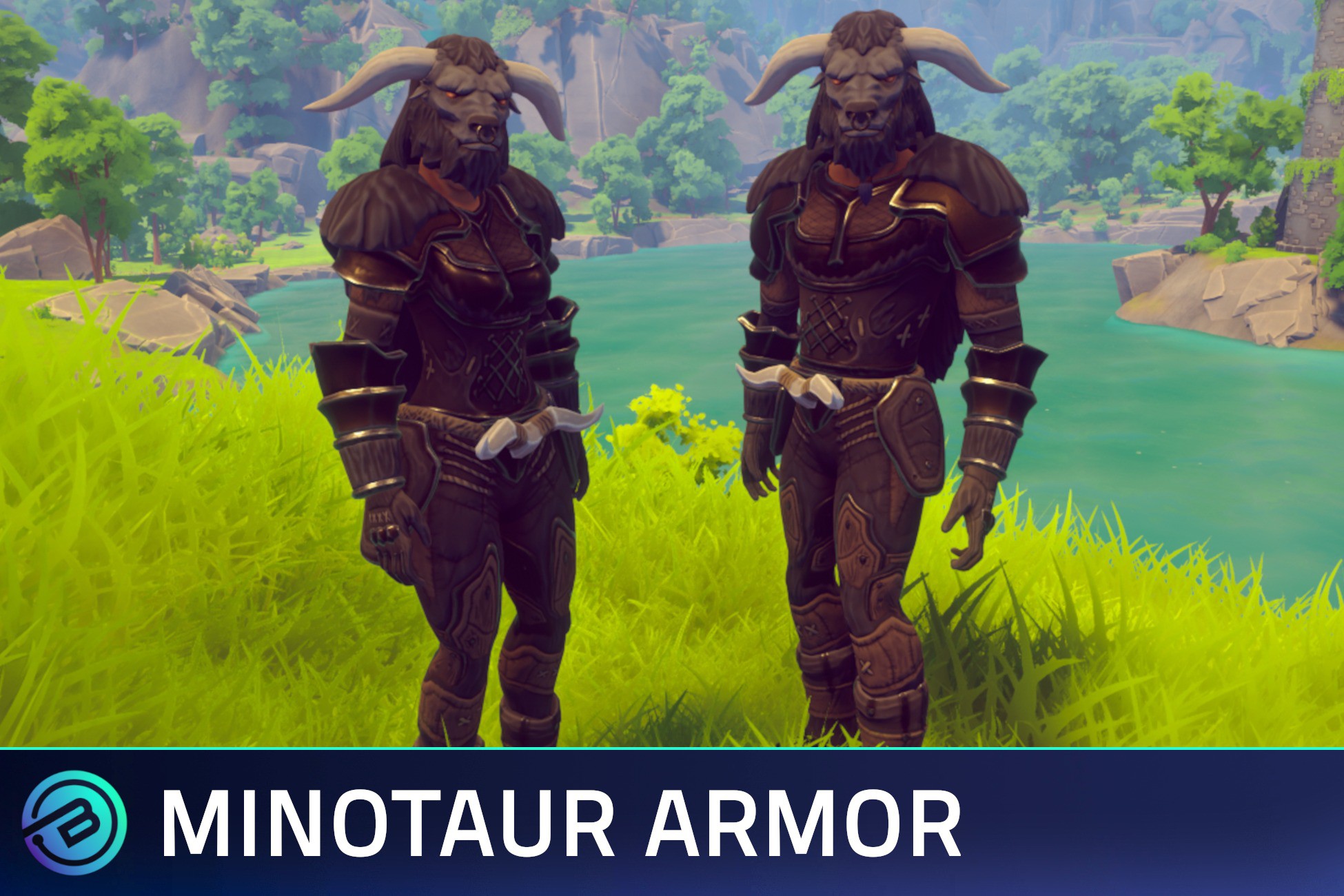 Minotaur Armor Set - Stylized RPG | Characters | Unity Asset Store
