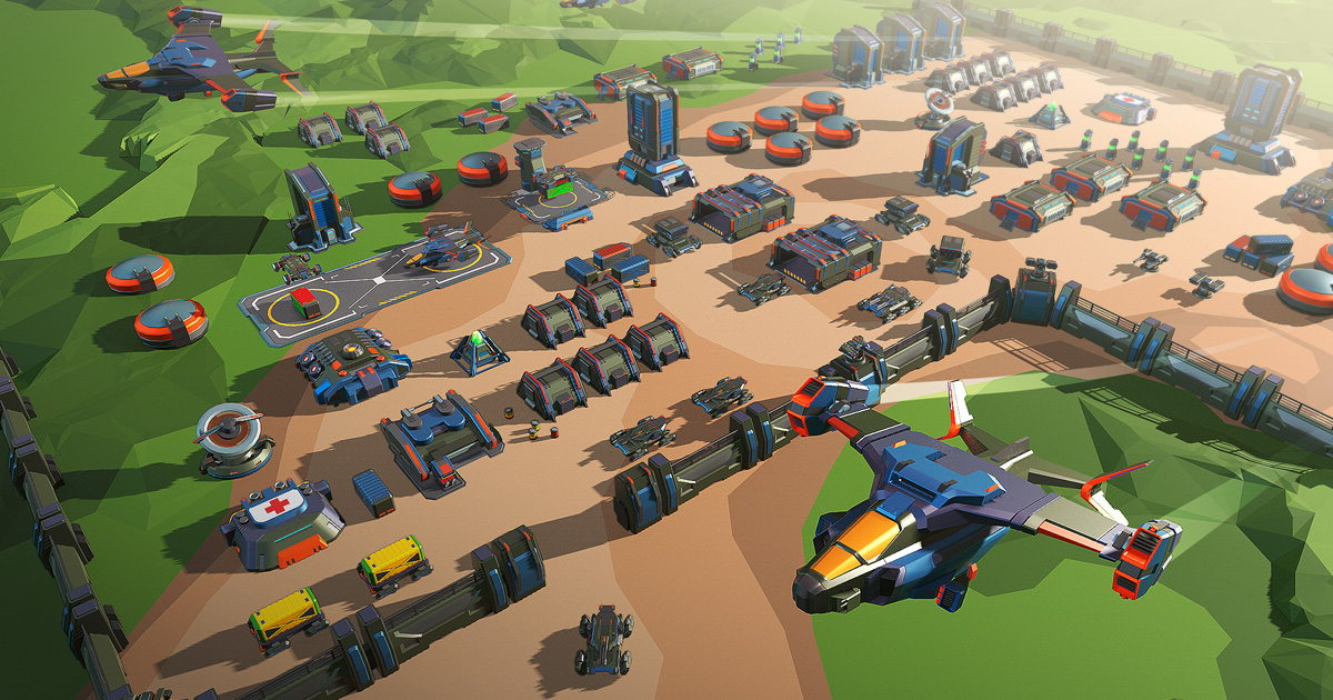 LowPoly SF MILITARY Base | 3D Environments | Unity Asset Store