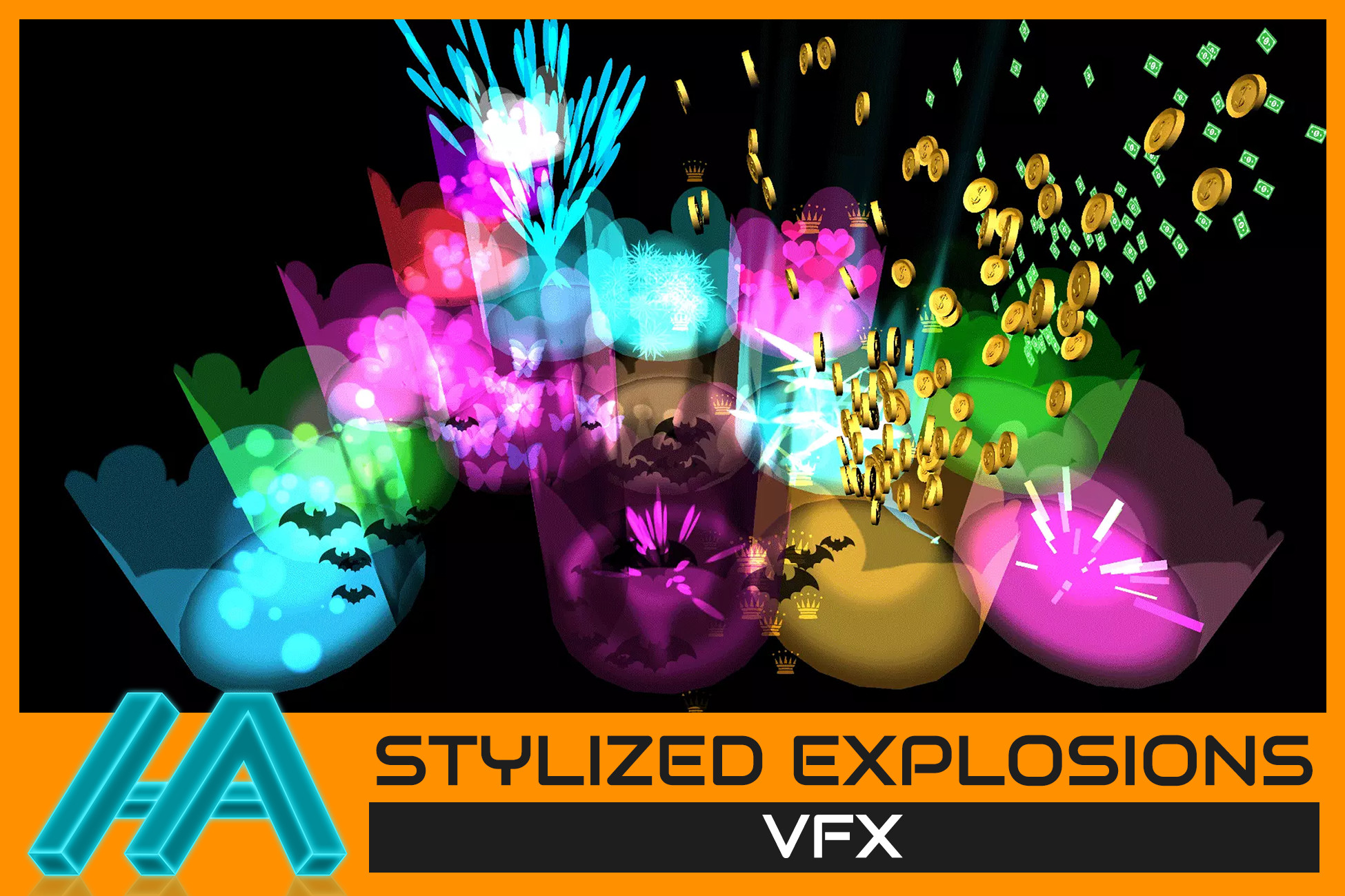 Area of Stylized Exploding Effects - Maiami Studio VFX | VFX Particles ...