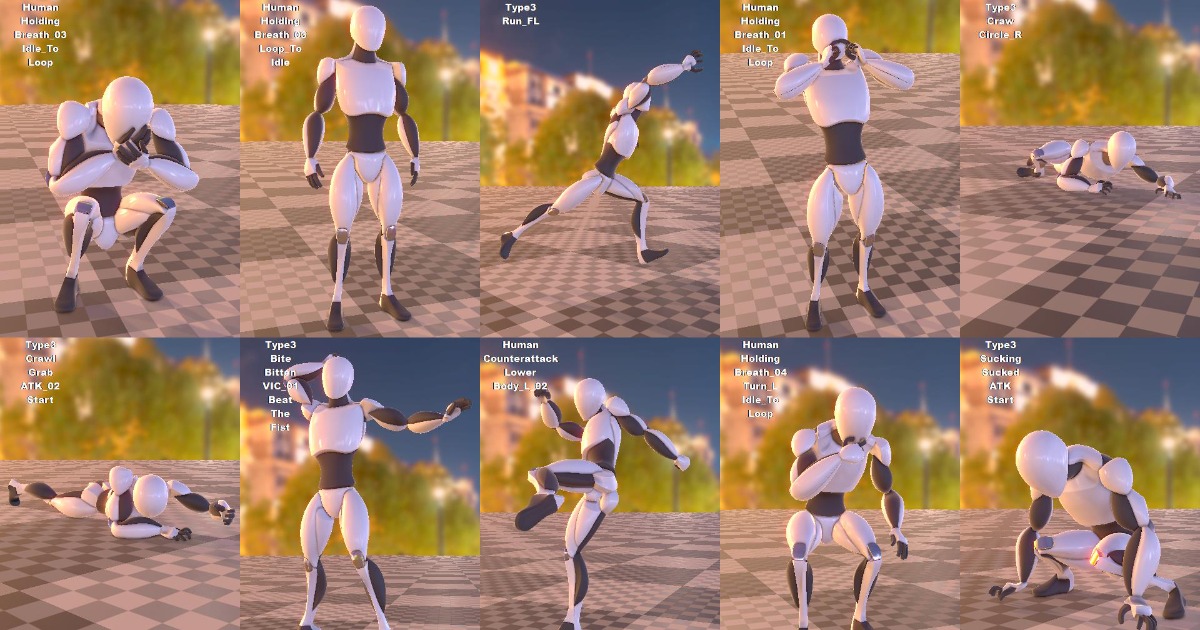 AA Jiangshi Animations Package | 3D Animations | Unity Asset Store