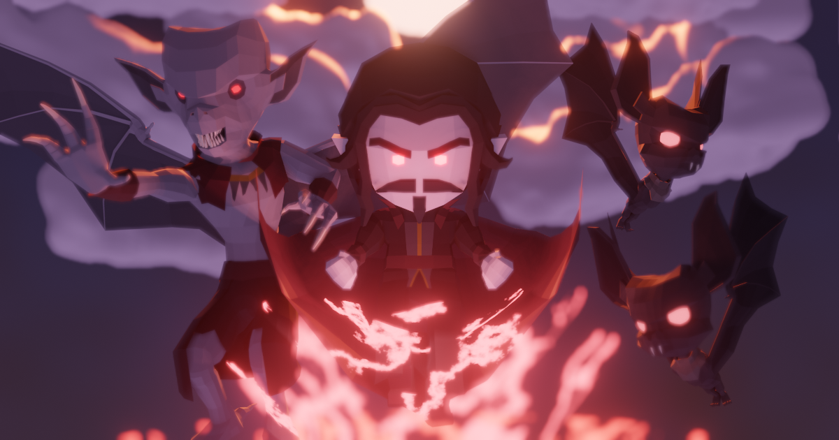 Low Poly Vampire Pack | 3D Creatures | Unity Asset Store