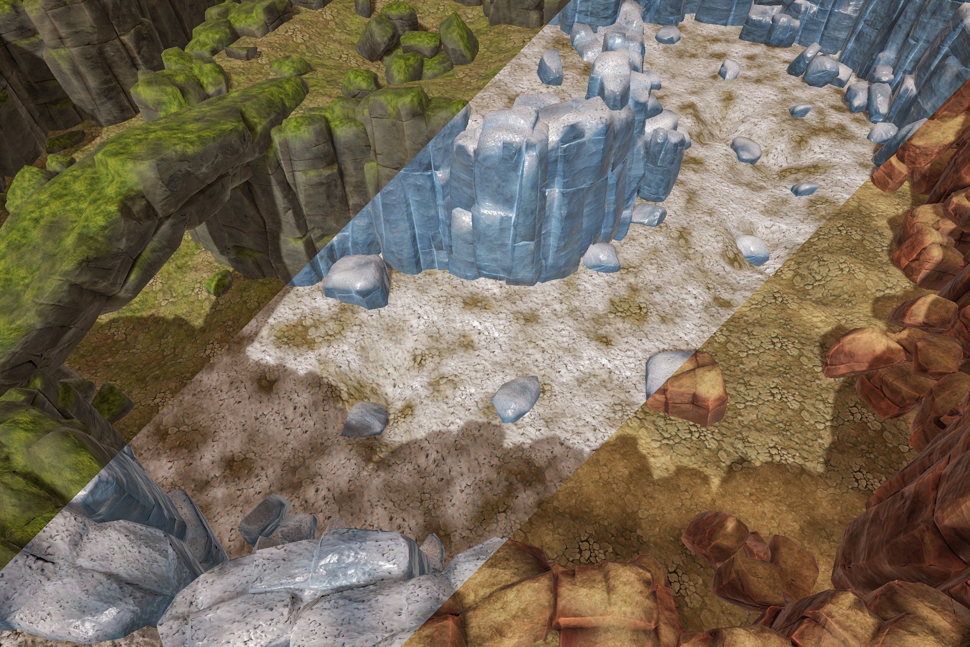 Stylized Rocks and Boulders 1 | 3D Environments | Unity Asset Store