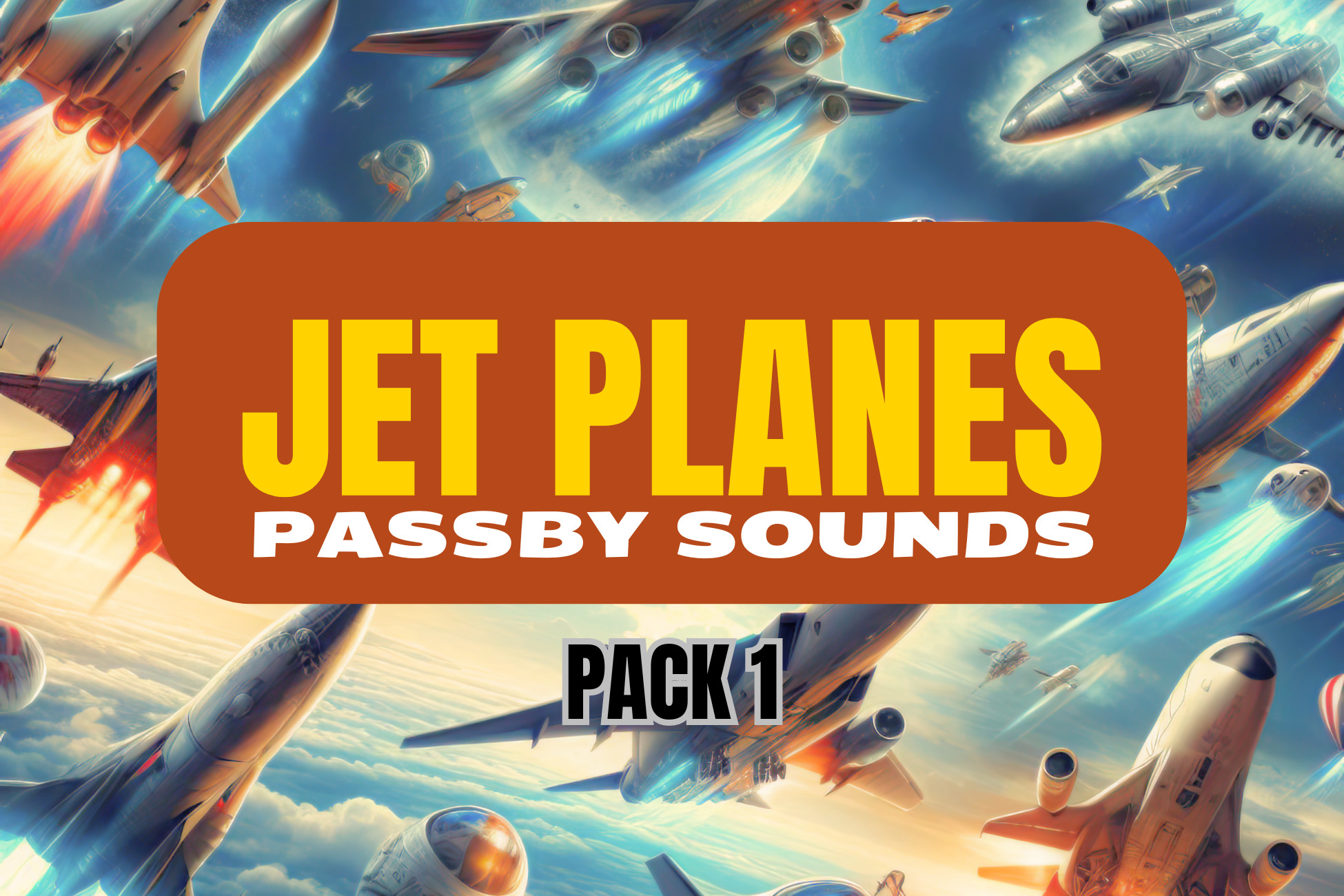 Jet Planes Passby Sounds: Pack 1 | Transportation Sound FX | Unity ...