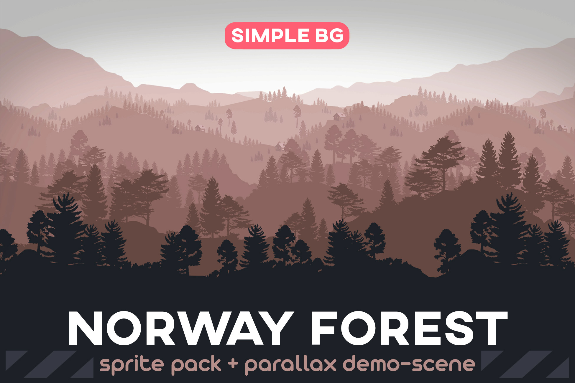 Norway Forest | 2D 環境 | Unity Asset Store