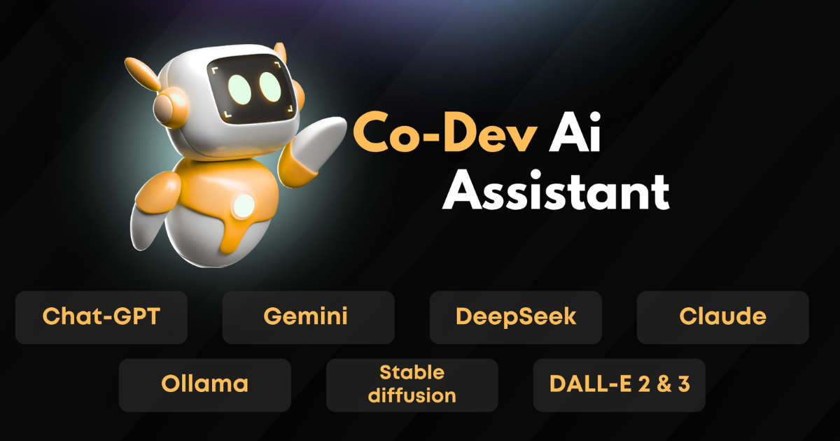 Co-Dev Ai Assistant (ChatGPT,gemini,dalle,Deepeek, ) | Generative AI ...