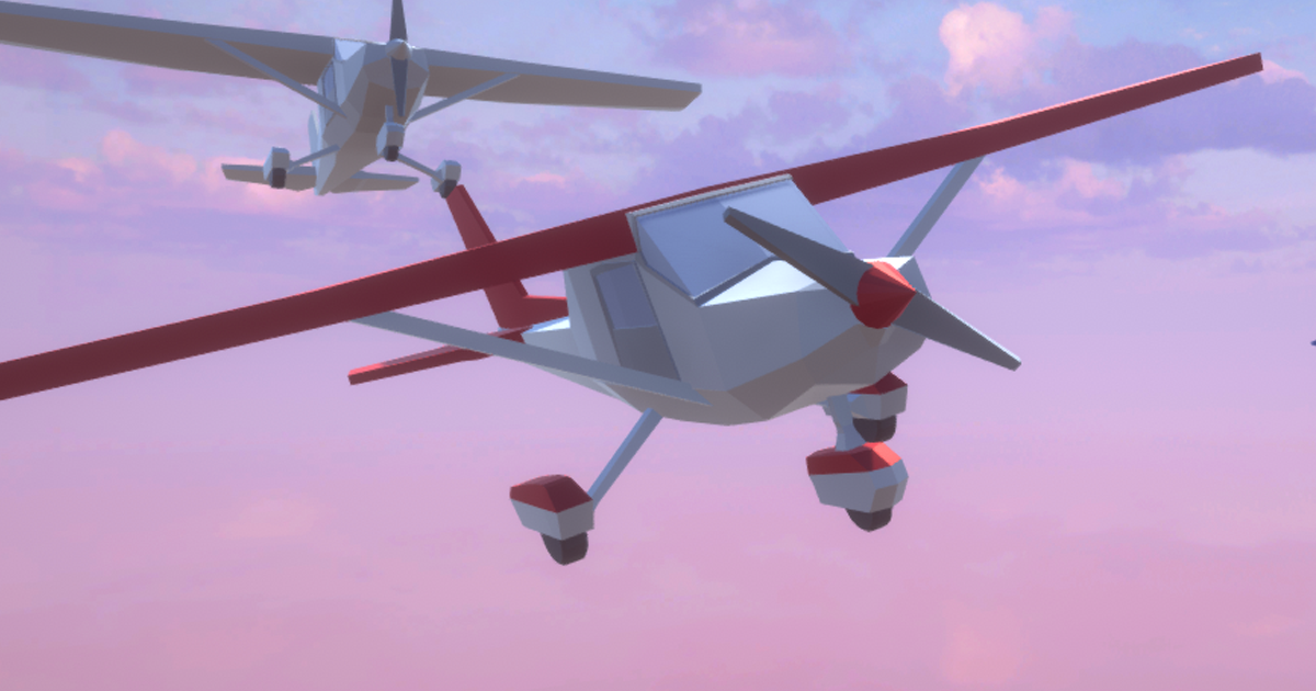 Low Poly Planes | 3D Air | Unity Asset Store