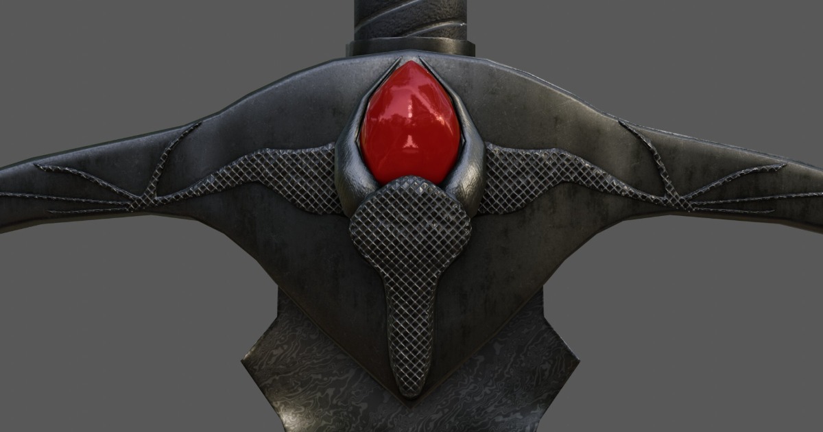 Black Flame. Dragon Sword | 3D Weapons | Unity Asset Store