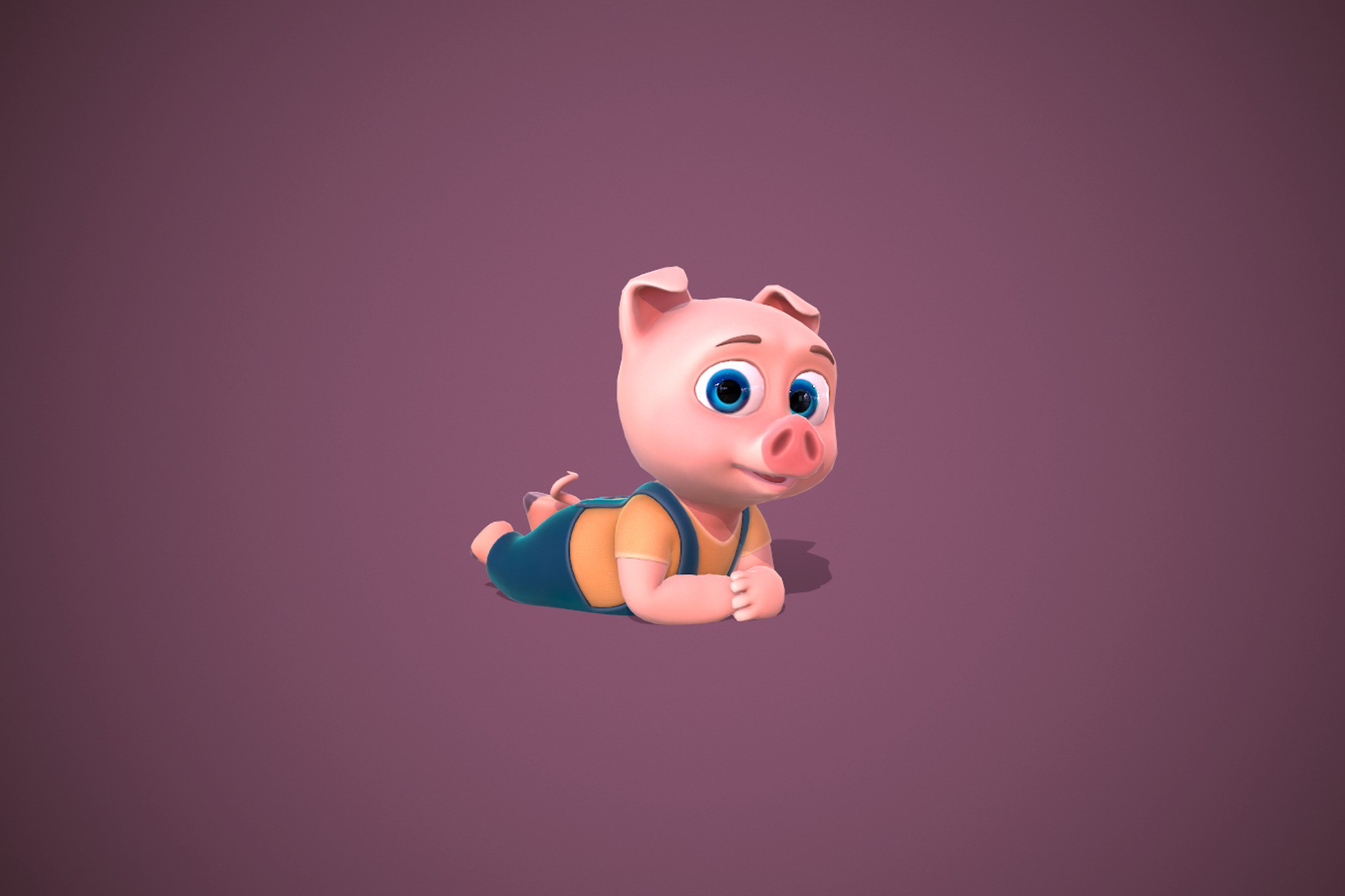 Piggy Character | 3D Characters | Unity Asset Store