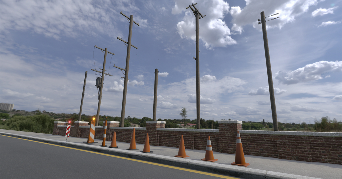 Utility Poles | 3D Props | Unity Asset Store