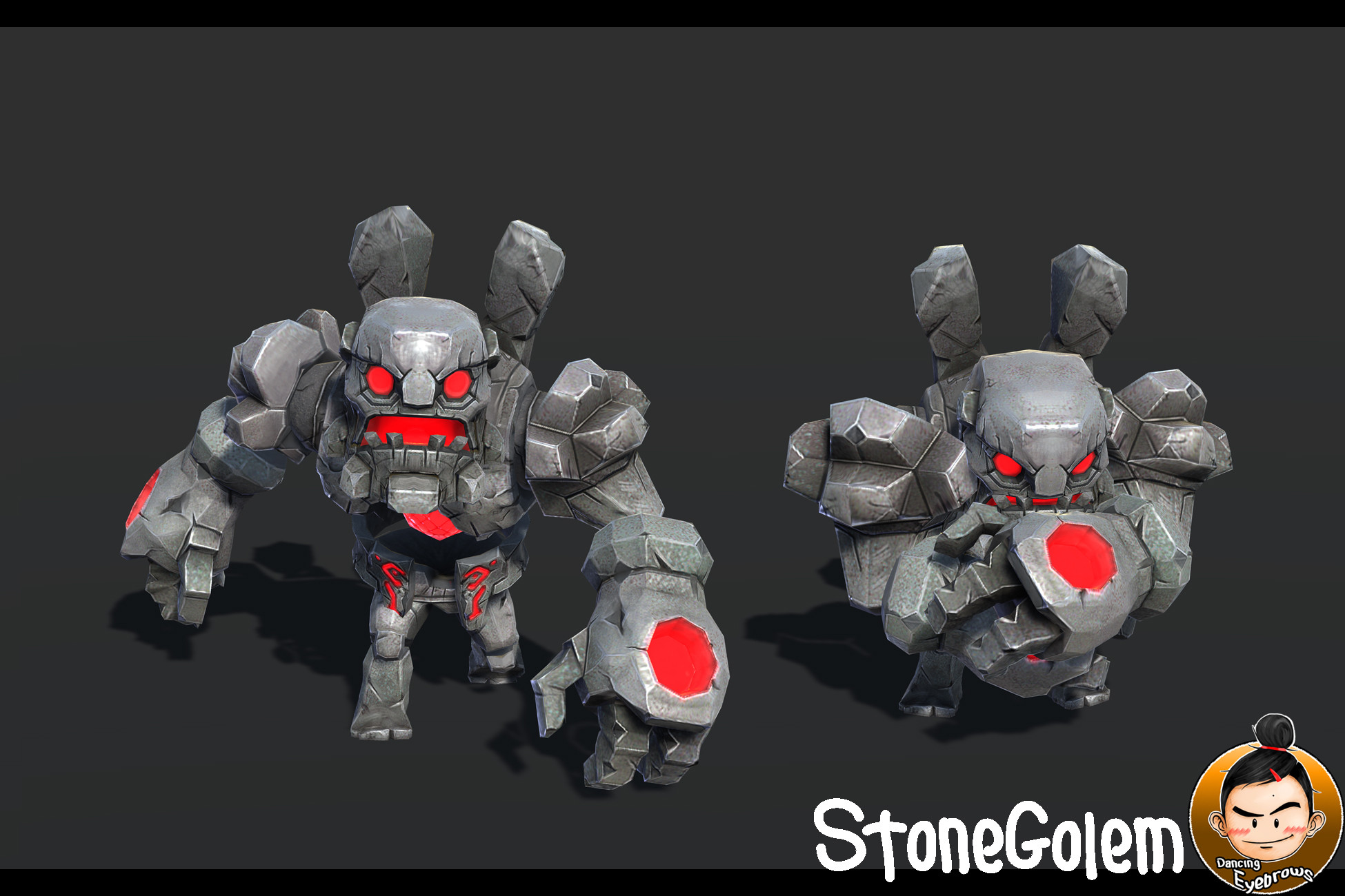 Stone_Golem | 3D Characters | Unity Asset Store