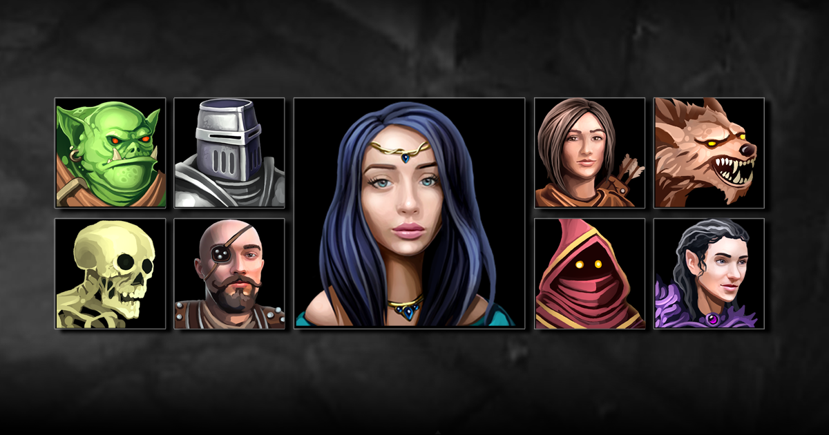 NPC Avatar Icons | 2D Icons | Unity Asset Store