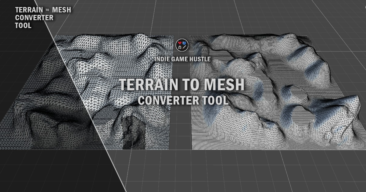 Terrain To Mesh Converter Tool | Terrain | Unity Asset Store