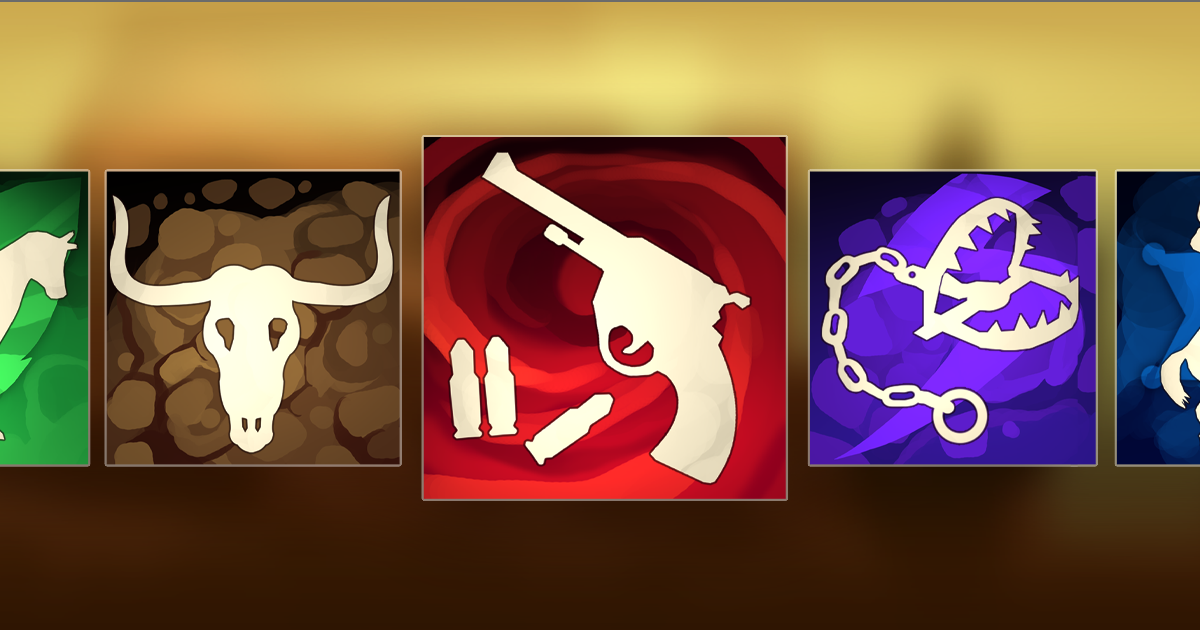 Cowboy Flat Icons | 2D Icons | Unity Asset Store