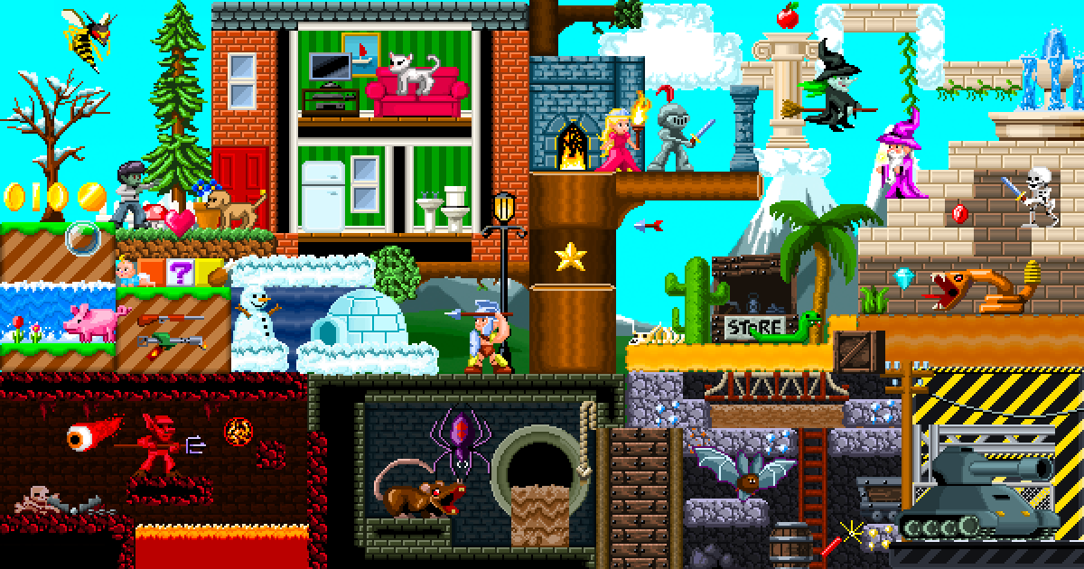 Pixel Art Wonderland | 2D Environments | Unity Asset Store