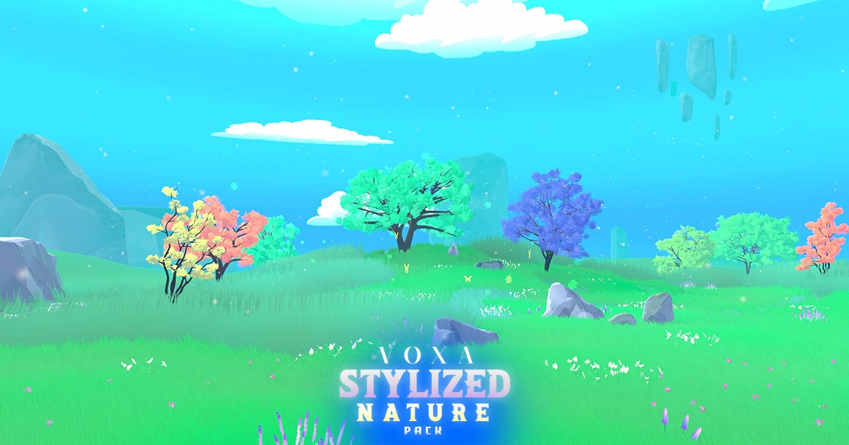 Voxa Stylized Nature Pack | 3D Environments | Unity Asset Store