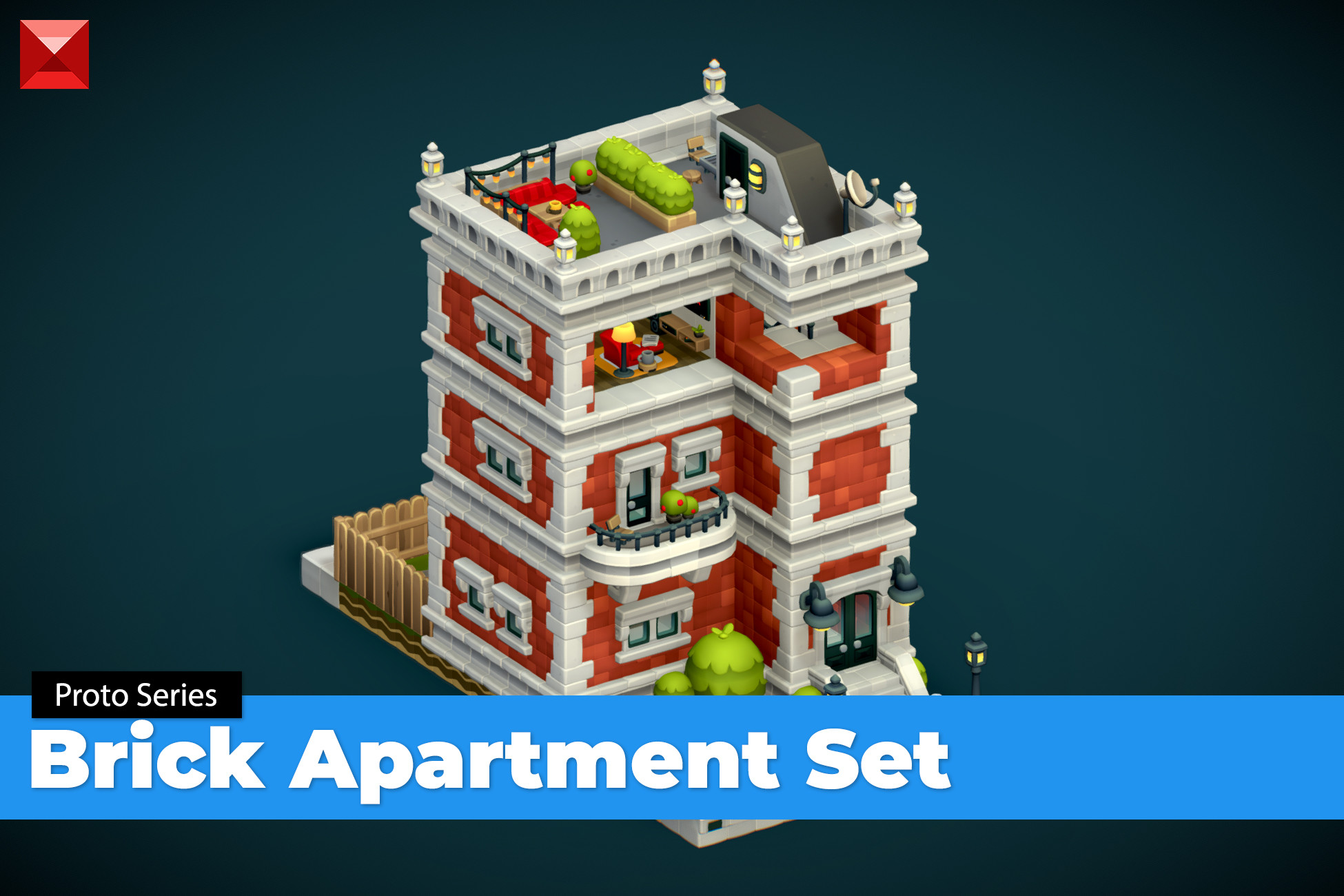 CW Brick Building Set - Proto Series | 3D Environments | Unity Asset Store