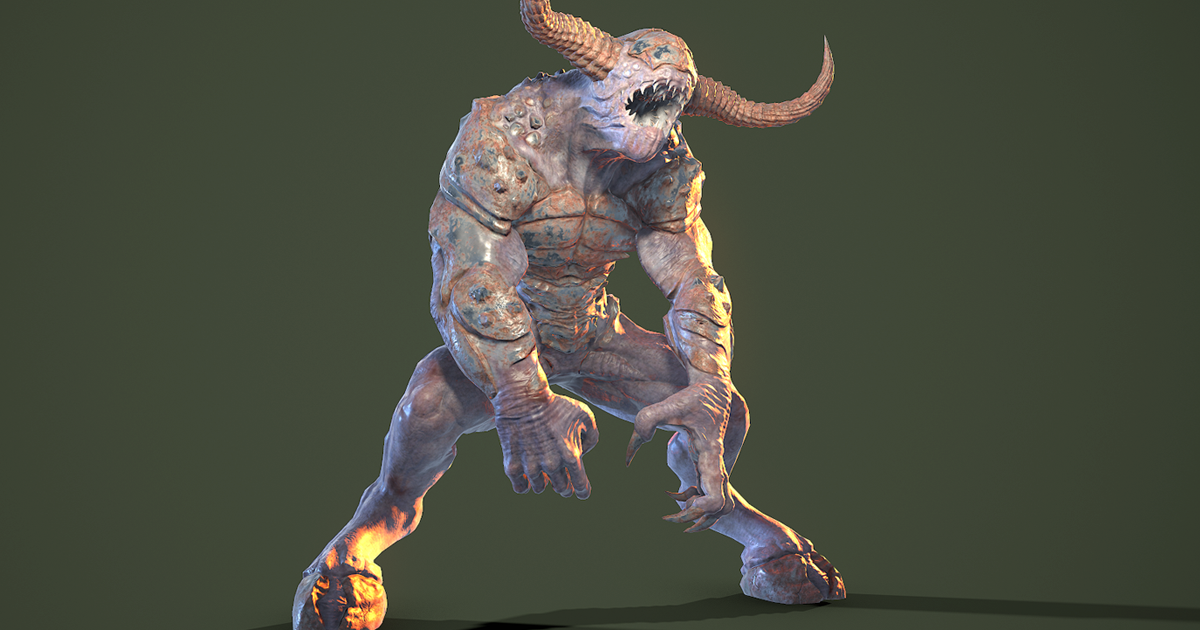 Big Demon | 3D Characters | Unity Asset Store