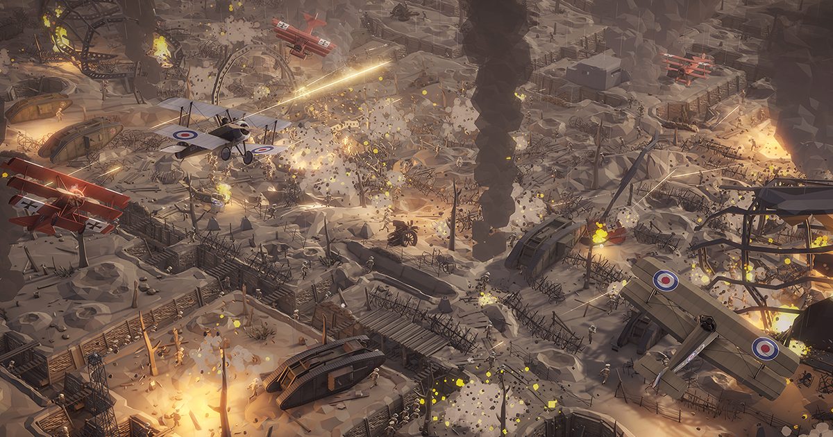 POLYGON War Map - WWI - Low Poly 3D Art by Synty | 3D Historic | Unity ...