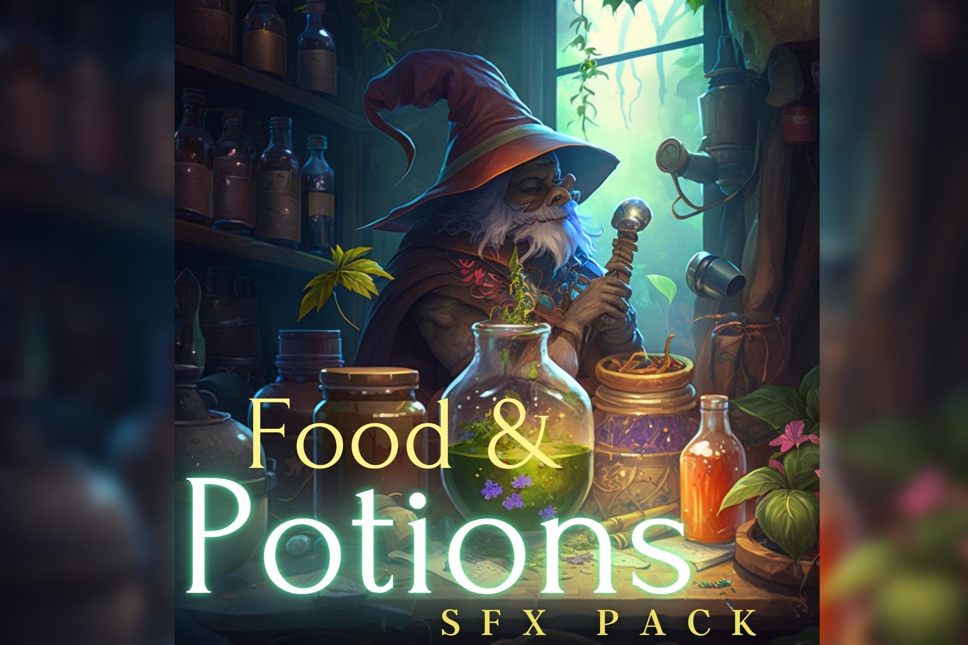 Fantasy RPG Essentials 1 - Food & Potions | Audio Sound FX | Unity ...