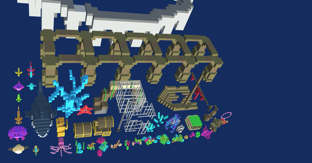 Fishes And Underwater Environment Set | 3D Vegetation | Unity Asset Store