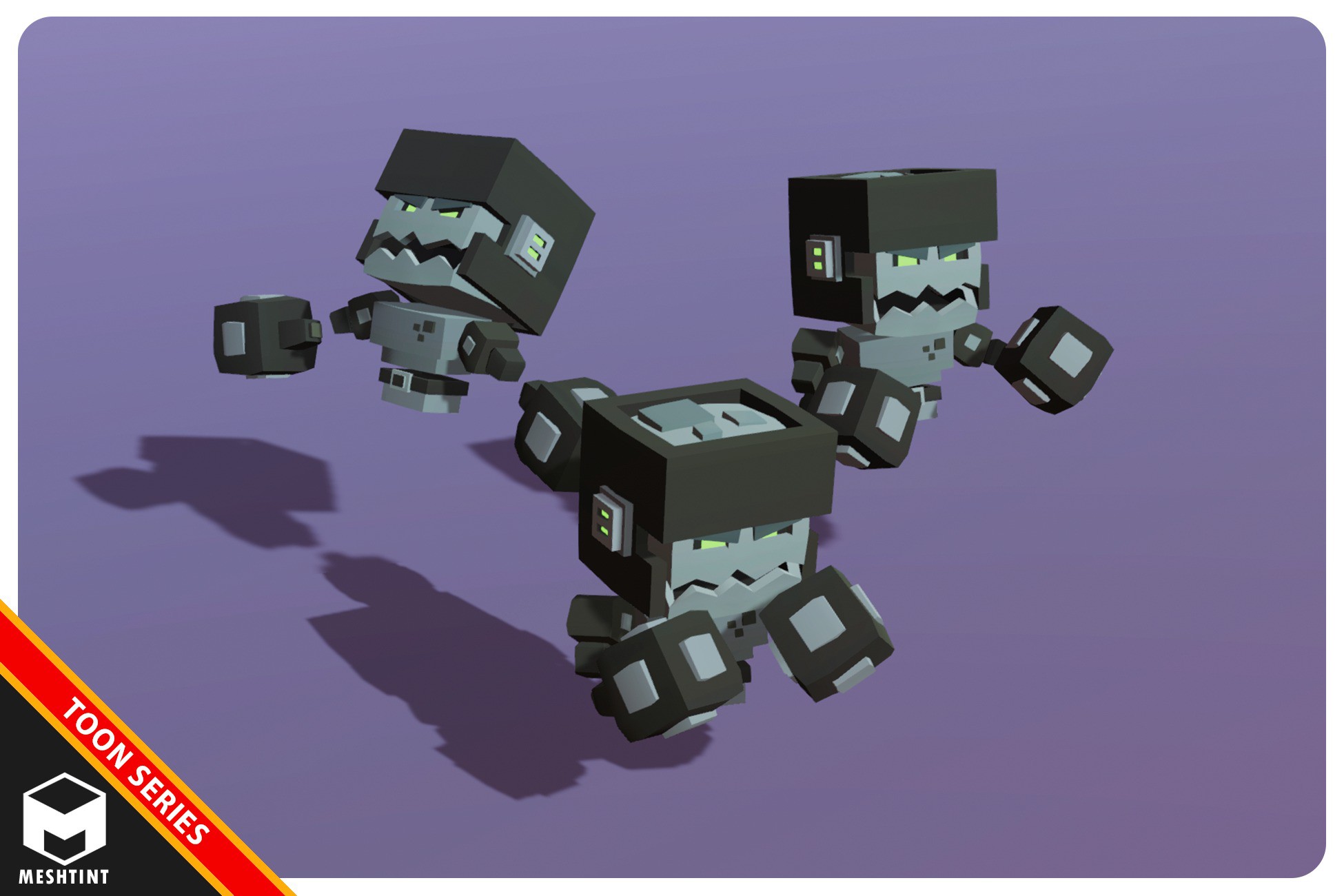 Rock Boxer Toon Series | 3D Creatures | Unity Asset Store