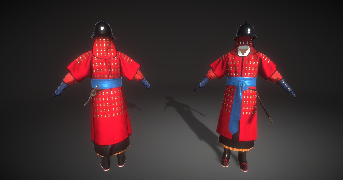 Korean Armor | Props | Unity Asset Store