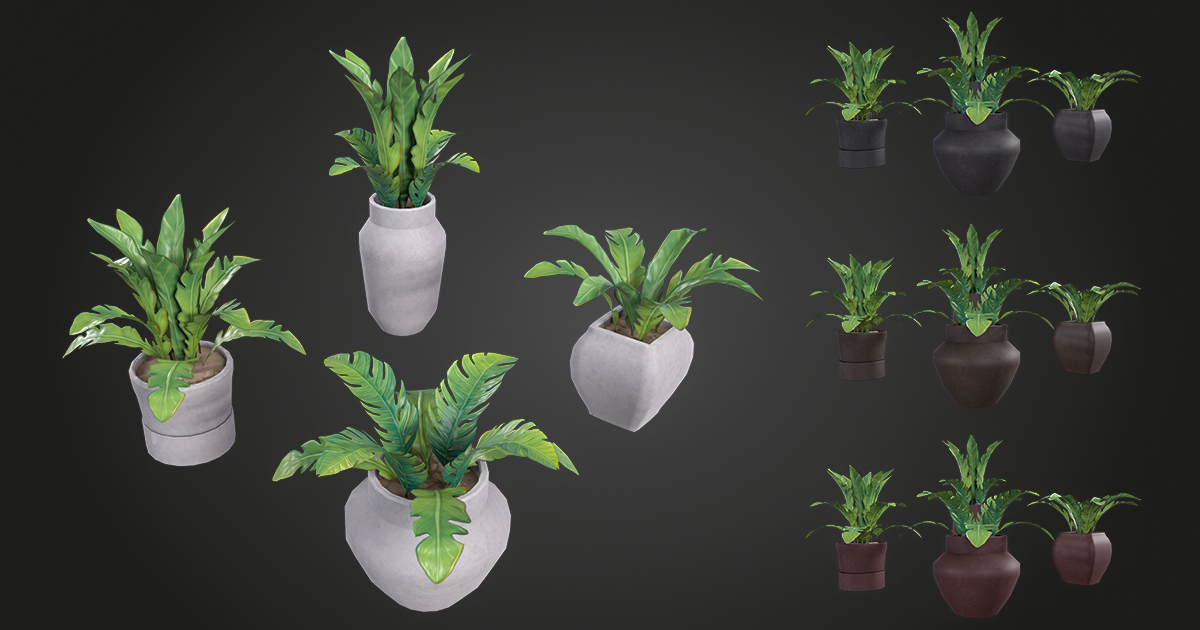 Small Plant Vol. 1 | 3D Props | Unity Asset Store