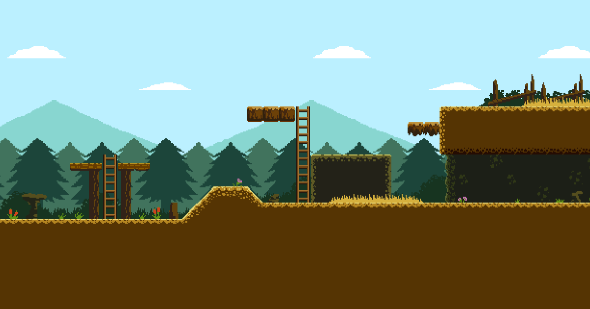 2D Pixel Field | 2D 环境 | Unity Asset Store