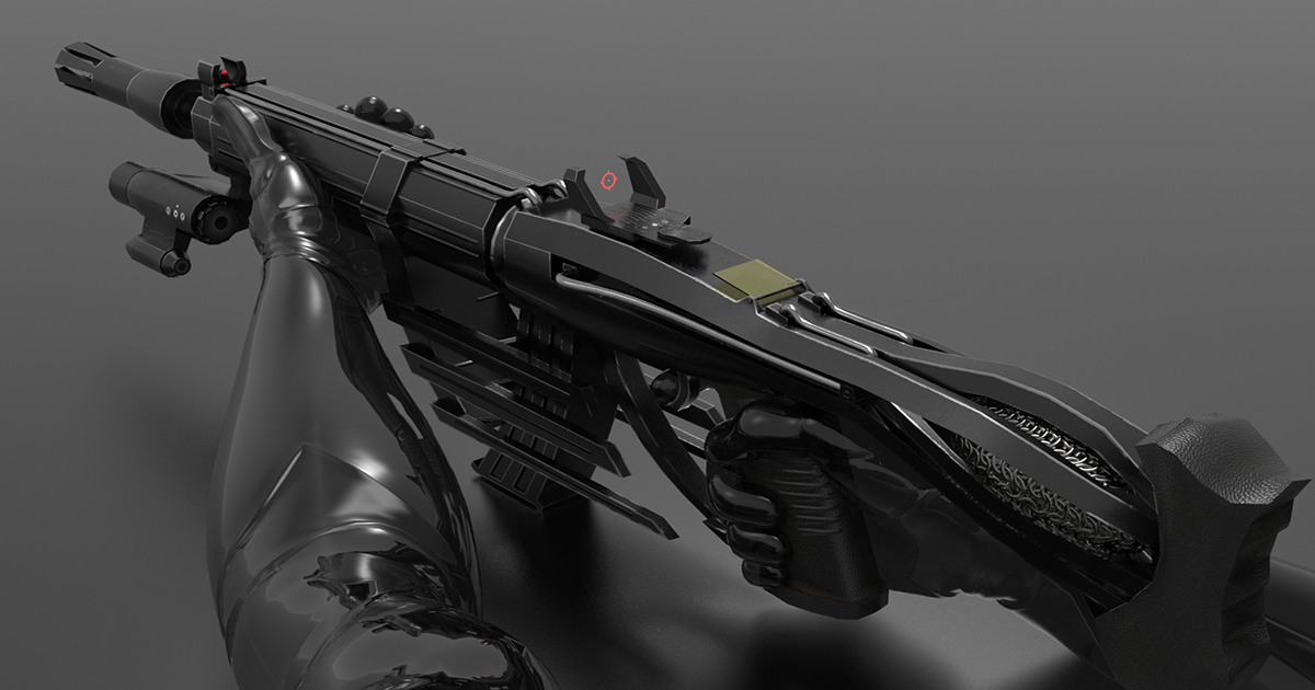 Scifi Gun | 3D 총기 | Unity Asset Store