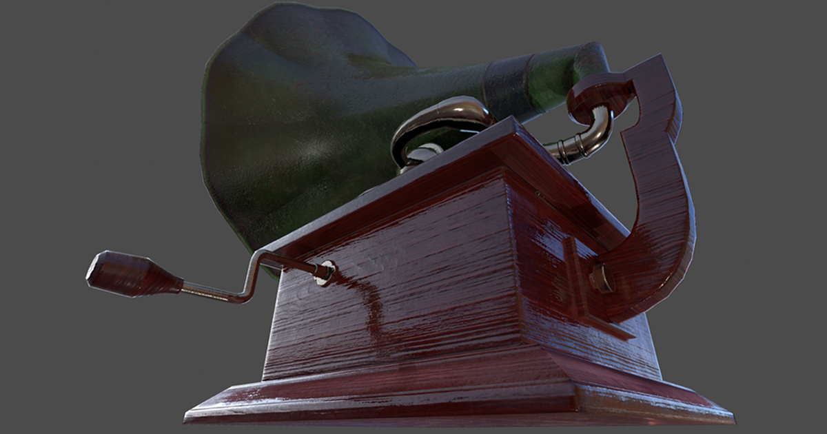 Phonograph | 3D Props | Unity Asset Store