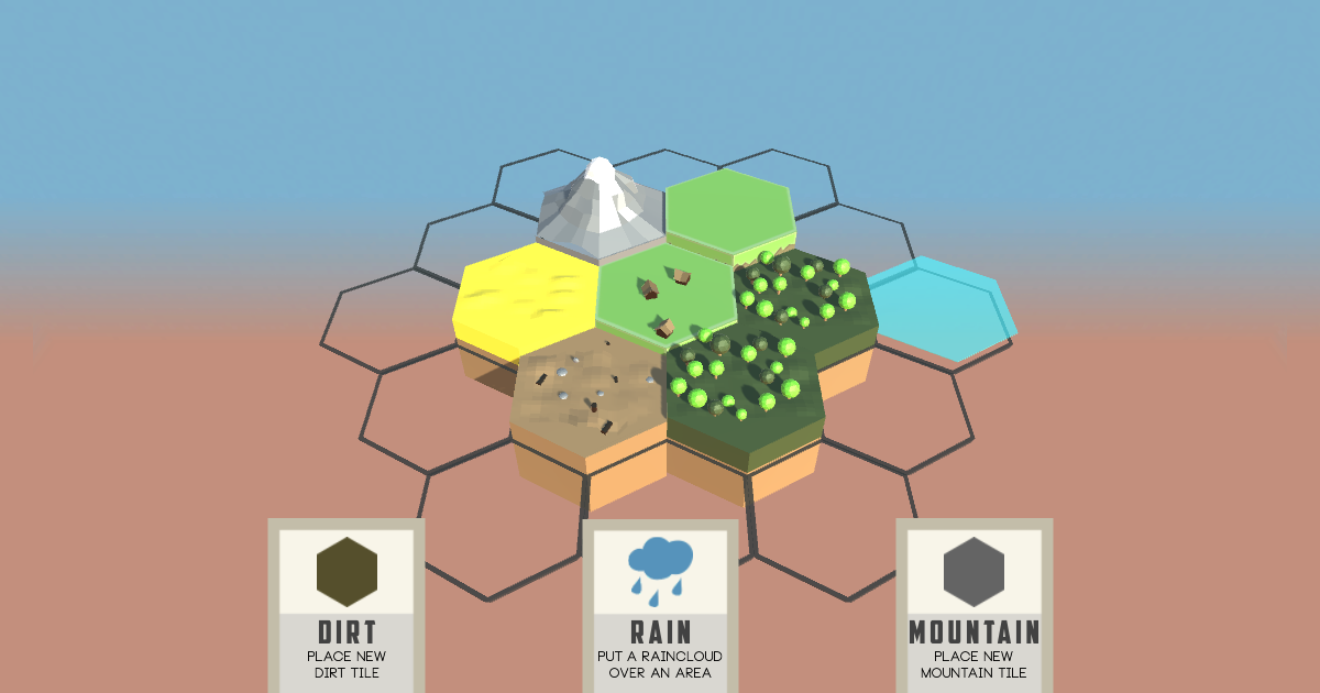 Terra Shift - Hexagon, Card, Turnbased, World-Simulation | Templates ...