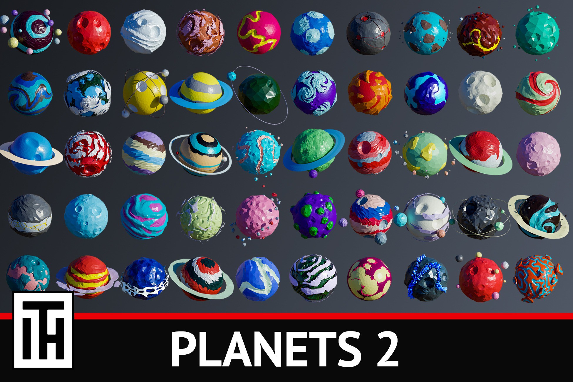 Planets 2 | 3D 外观 | Unity Asset Store