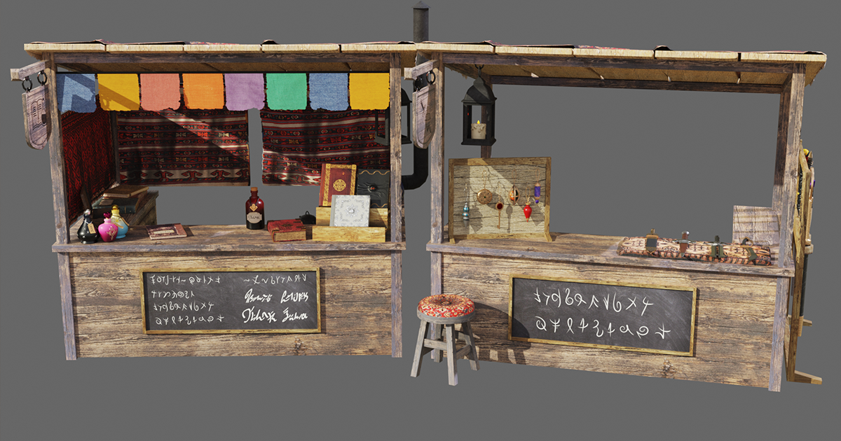 Fantasy Market Pack | 3D Props | Unity Asset Store