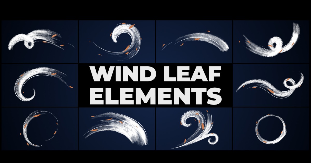 Wind Leafs Elements | 2D Textures & Materials | Unity Asset Store