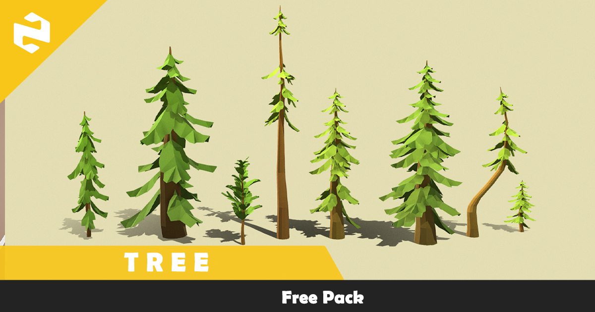 Free Pack - Trees | 3D Props | Unity Asset Store