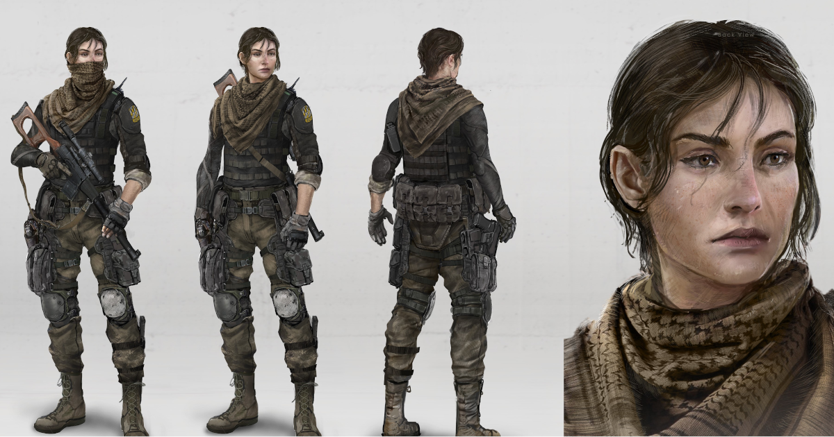 Soldier Model 01 - Customizable Character Pack | ELENA | Characters ...